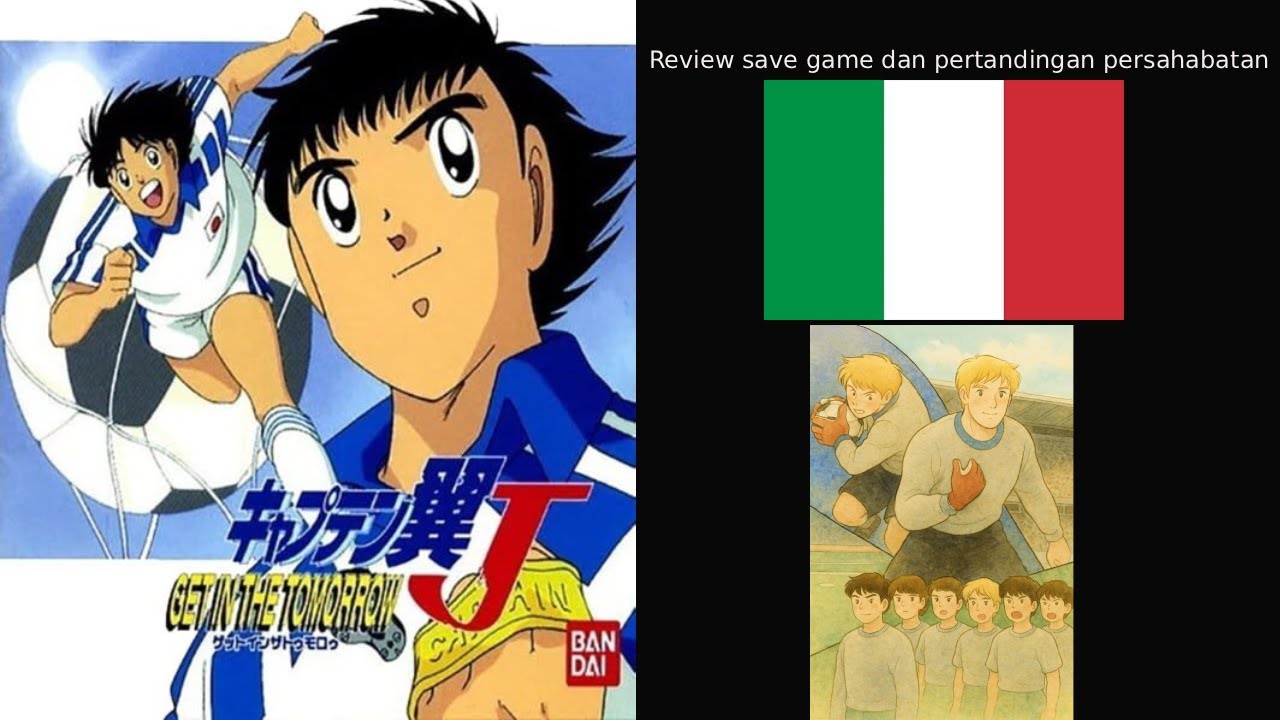 Captain Tsubasa J Get in the Tomorrow italy#ps1 #captaintsubasa - YouTube