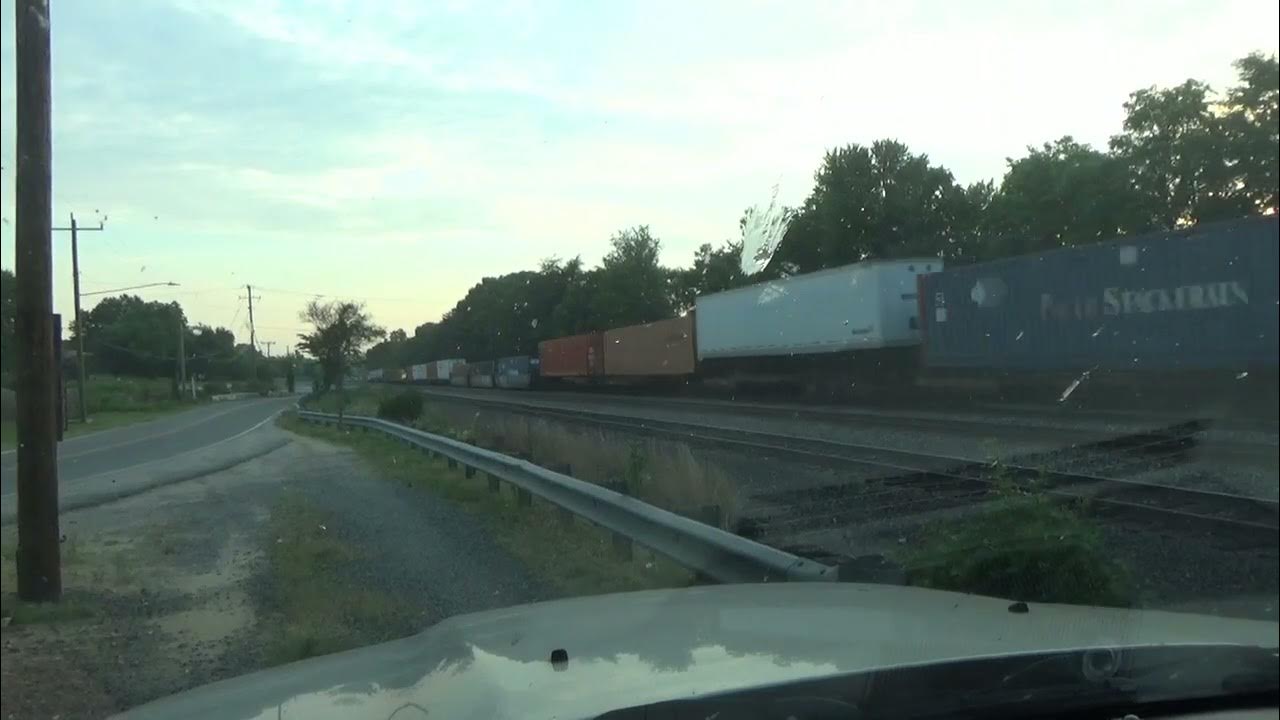 #15244 CSX I032-02 Intermodal train - YouTube