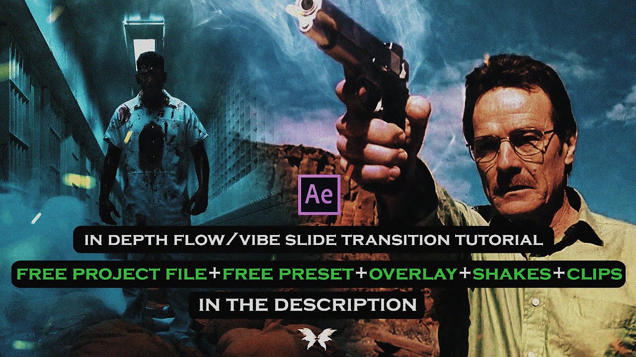 AFTER EFFECTS ADVANCED SLIDE TUTORIAL FOR FLOW/VIBE EDITS IN DEPTH ...