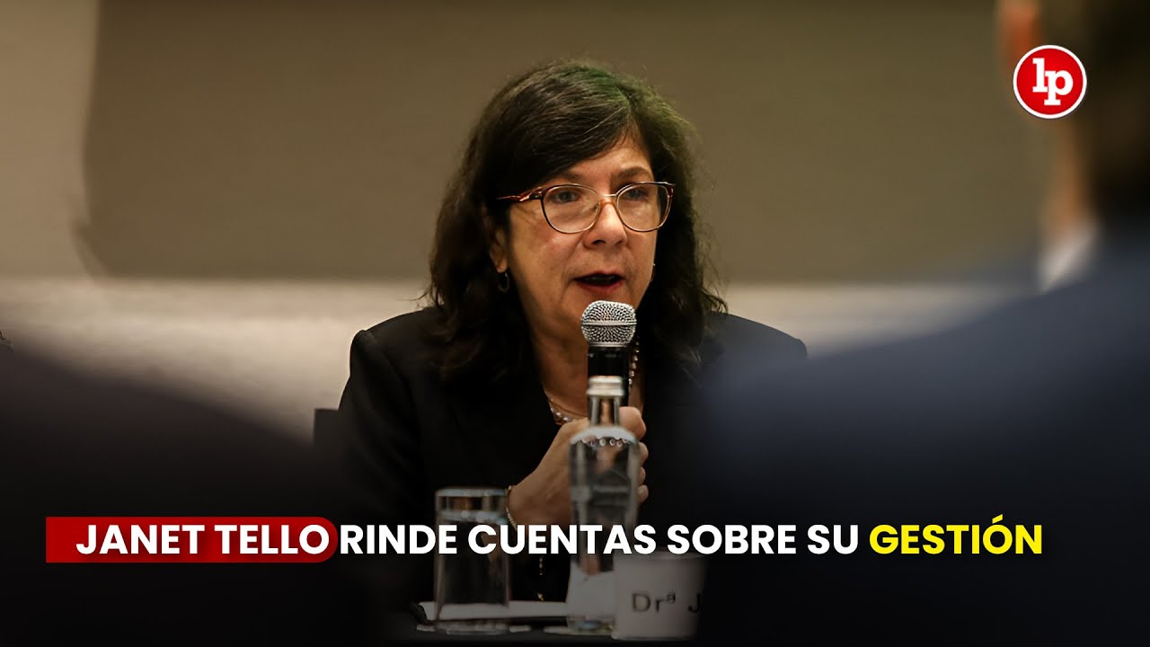 Janet Tello rinde cuentas sobre su gestión a cien días de asumir la ...