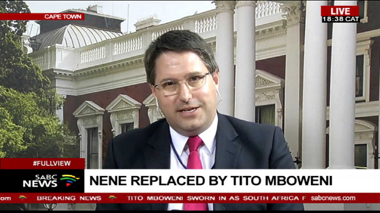 DA welcomes Mboweni's appointment: David Maynier - YouTube