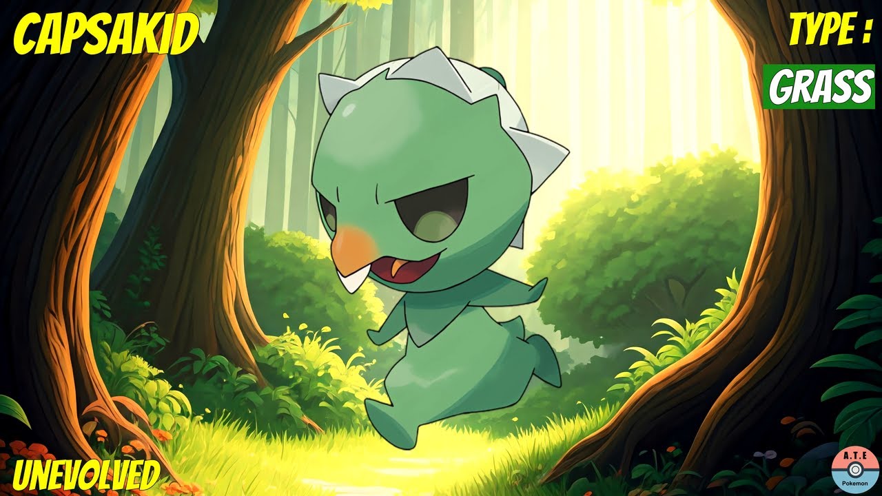 All Evolutions of Capsakid - YouTube