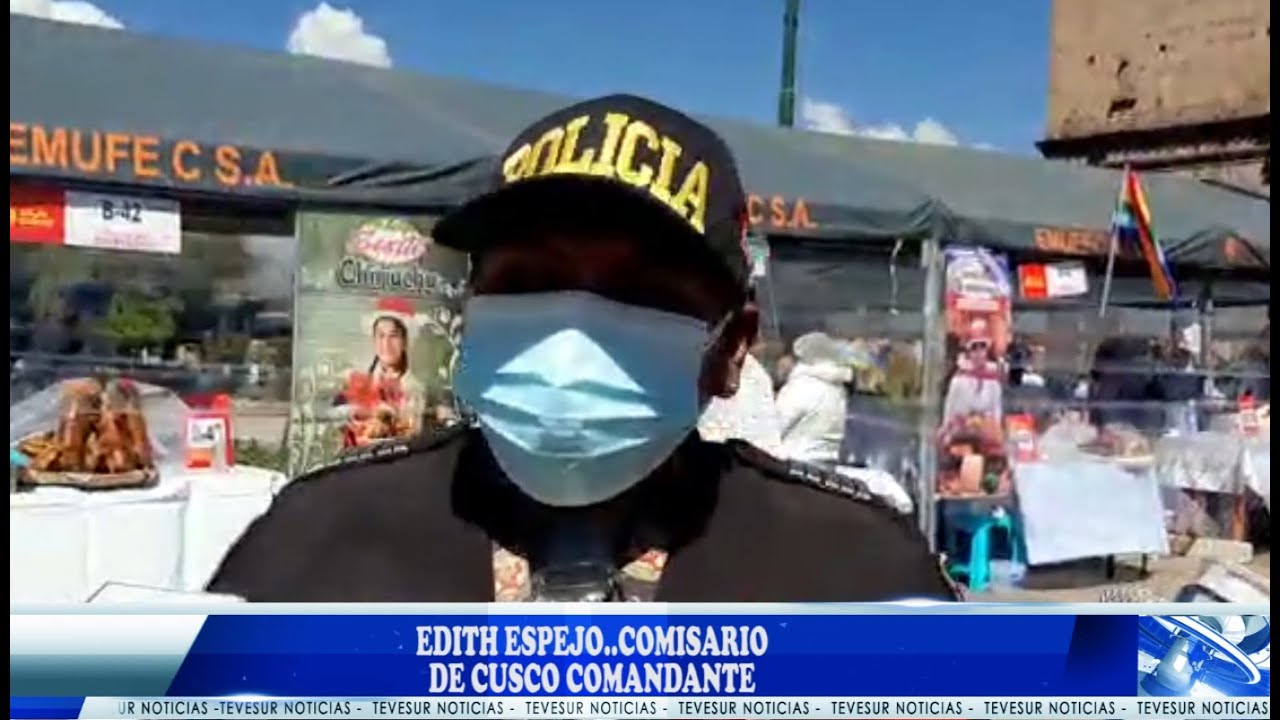 COMISARIO DE CUSCO COMANDANTE EDITH ESPEJO. - YouTube