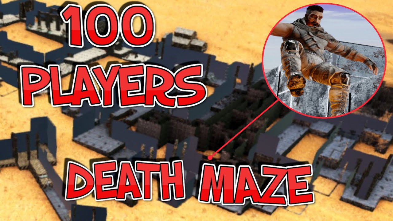 100 Players Trapped in the Maze of Doom - YouTube