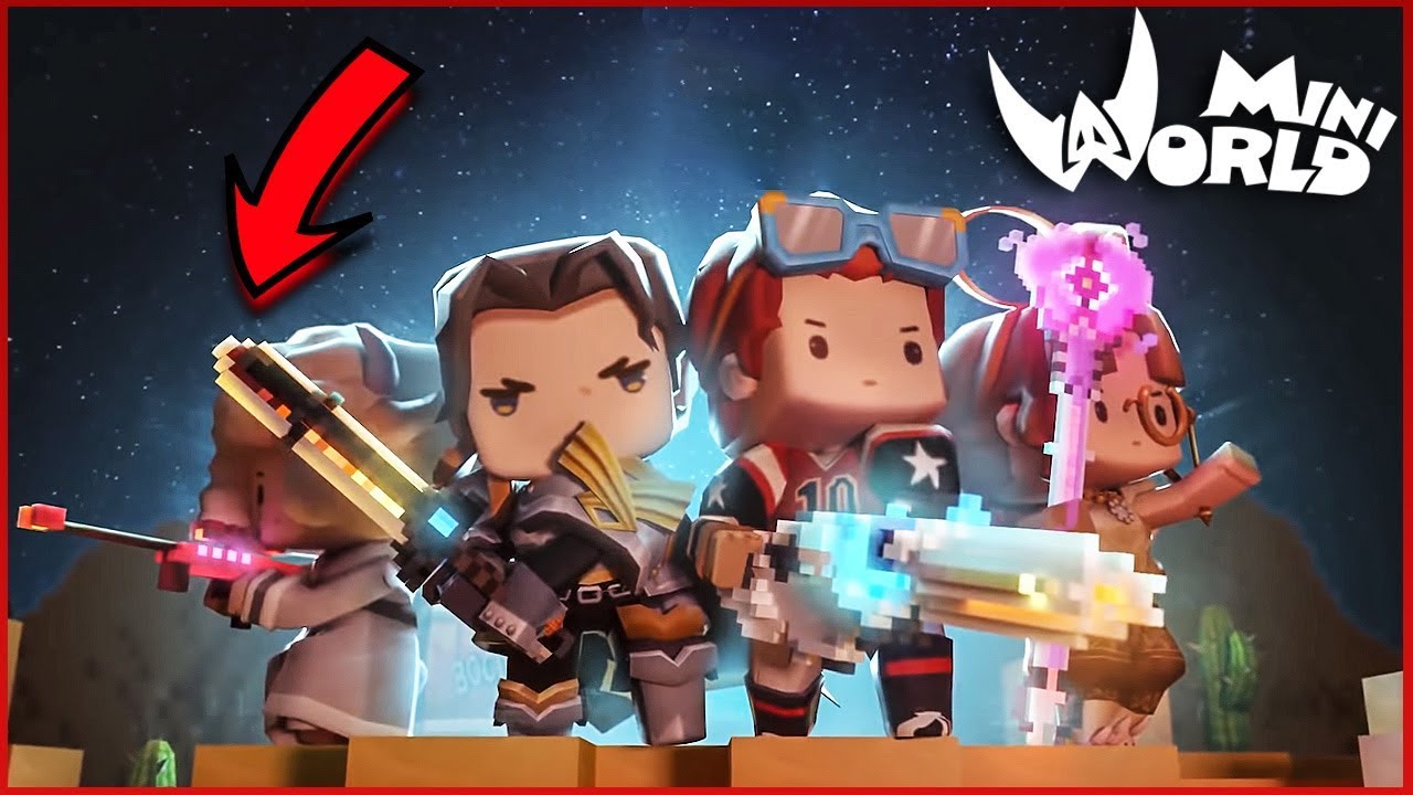 COMO FAZER ARMAS EM MINIATURA QUE FUNCIONA NO MINI WORLD: BLOCK ART ...