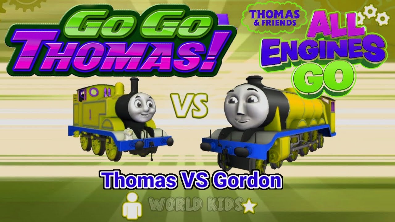 GoGo Thomas ( Thomas VS Gordon ) ⭐ Thomas Games ⭐ Thomas Train ⭐ Thomas ...
