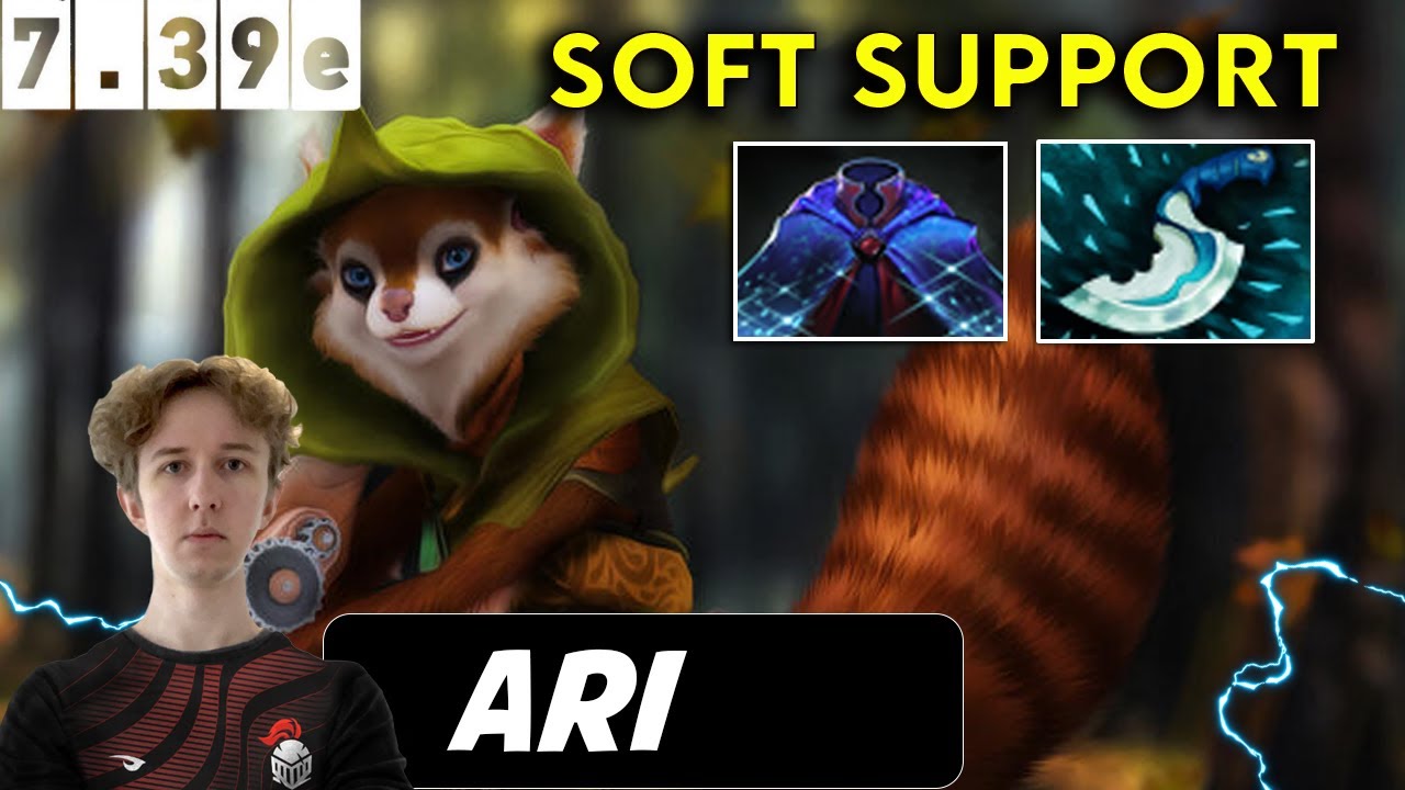 Ari Hoodwink Soft Support - Dota 2 Patch 7.39e Pro Player Full Gameplay ...