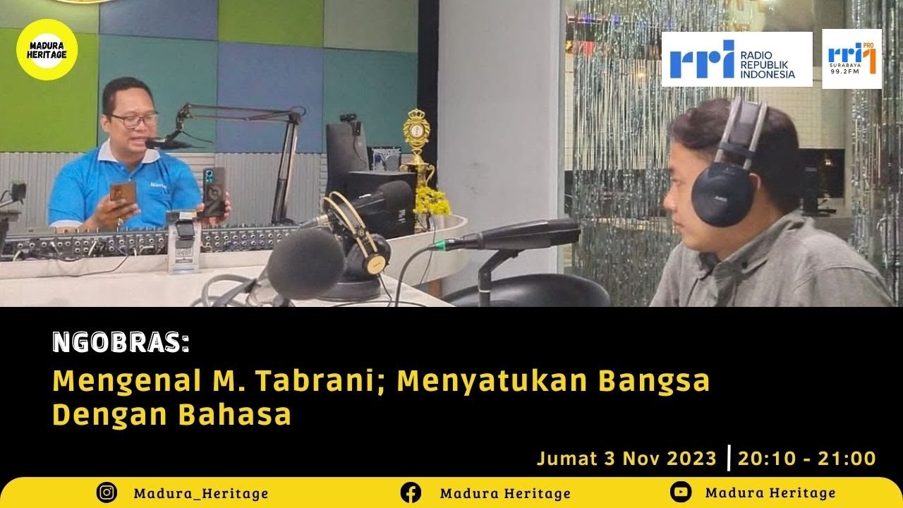Mengenal M. Tabrani; Menyatukan Bangsa Dengan Bahasa - YouTube