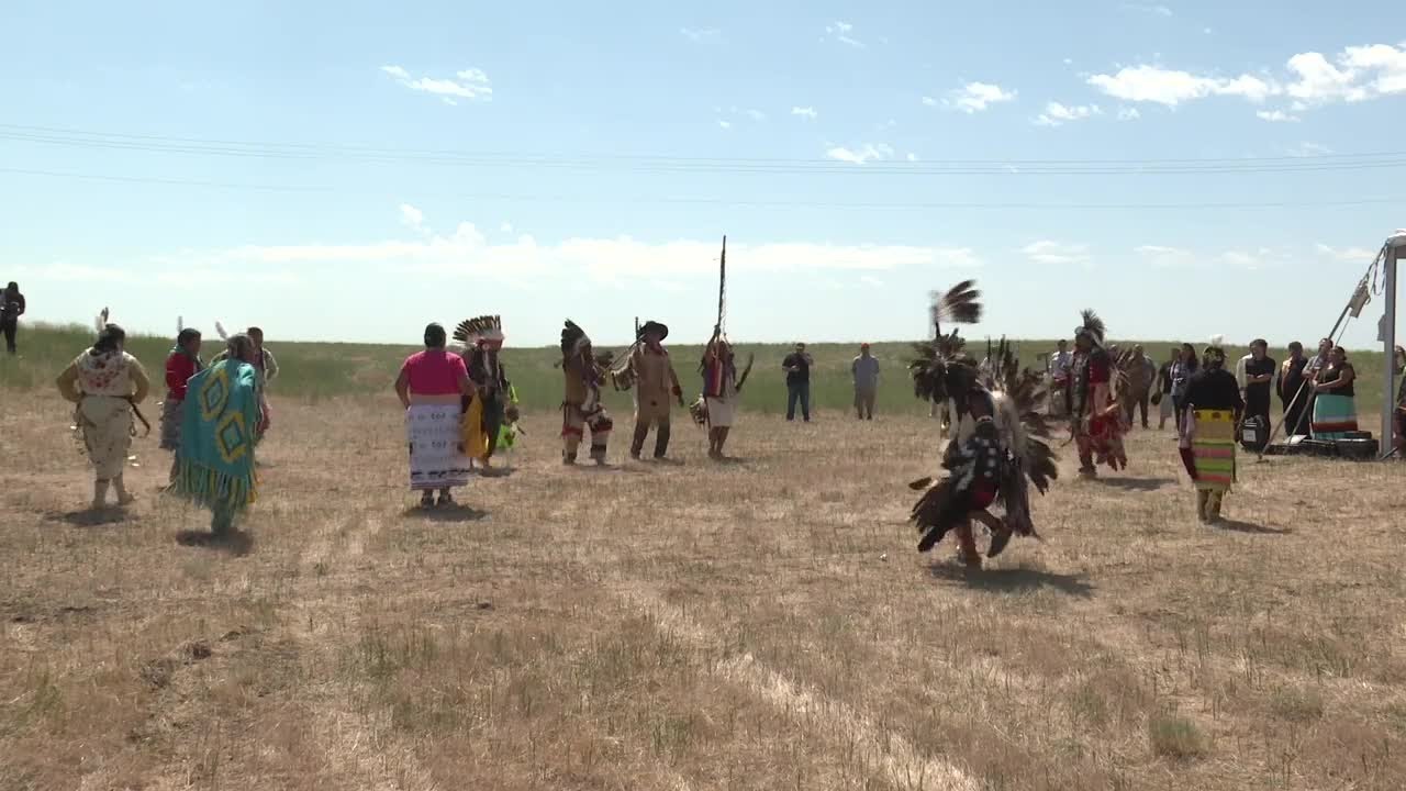 Shoshone-Paiute Tribes Land Blessing of a proposed Casino site - YouTube