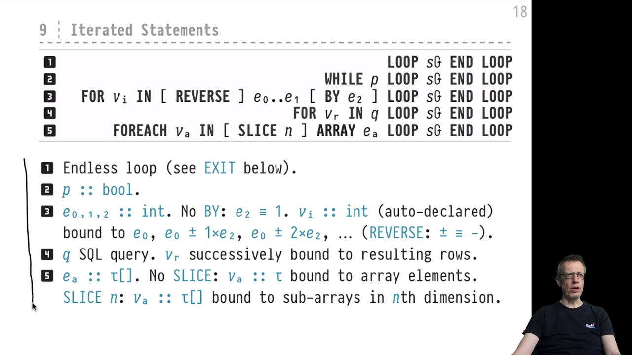 Advanced Sql — Chapter 07 — Video 56 — Pl Sql Conditionals Iteration Raise Catch