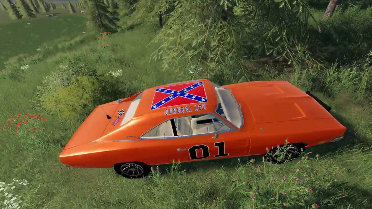 I Jumped The General Lee in Farming Simulator 19 - YouTube