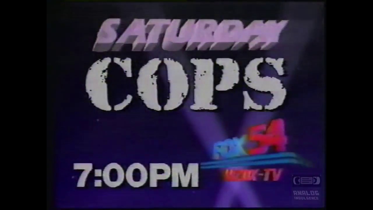 COPS | Promo | 1990 | WZDX Fox 54 | Huntsville Alabama - YouTube