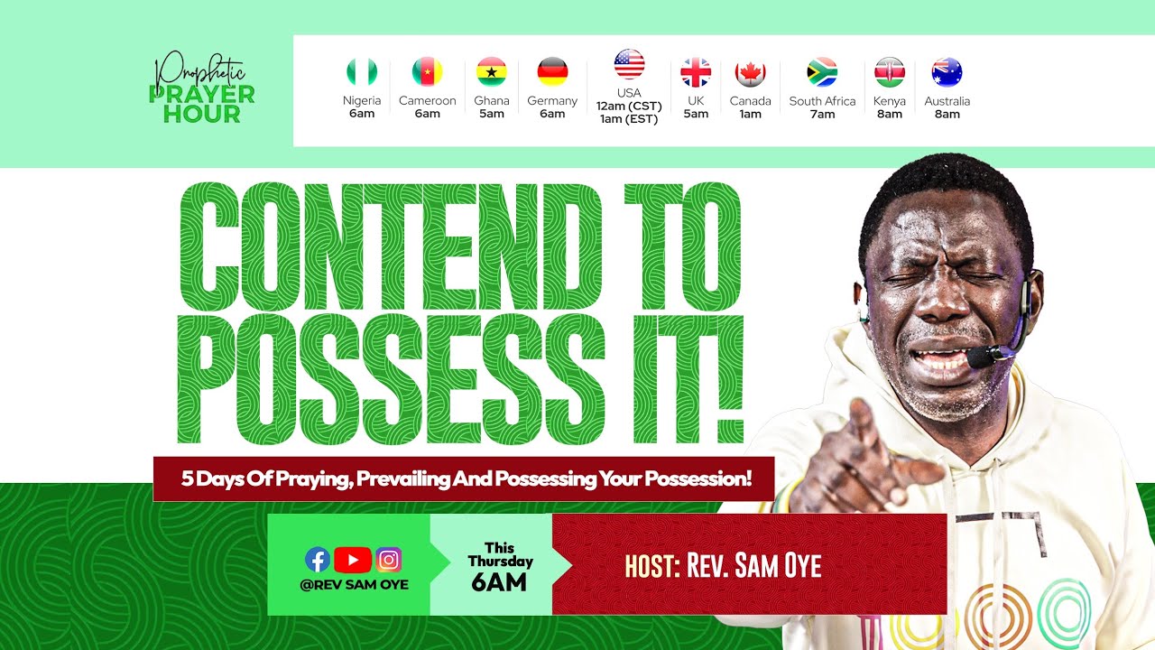 DAY 4 | CONTENDING FOR YOUR FAMILY'S BREAKTHROUGH | PROPHETIC PRAYER ...