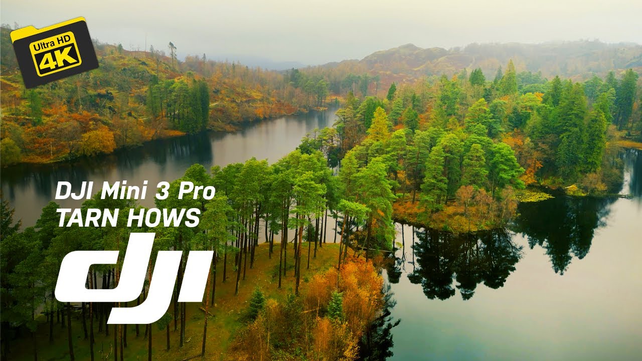 TARN HOWS in 4K using the DJI MINI 3 PRO DRONE in the LAKE DISTRICT ...