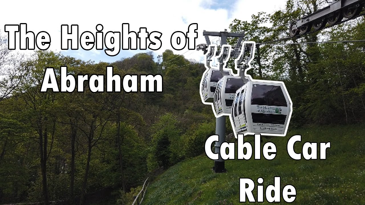 Heights of Abraham Cable Car 4K - Matlock - Derbyshire Dales | Peak ...