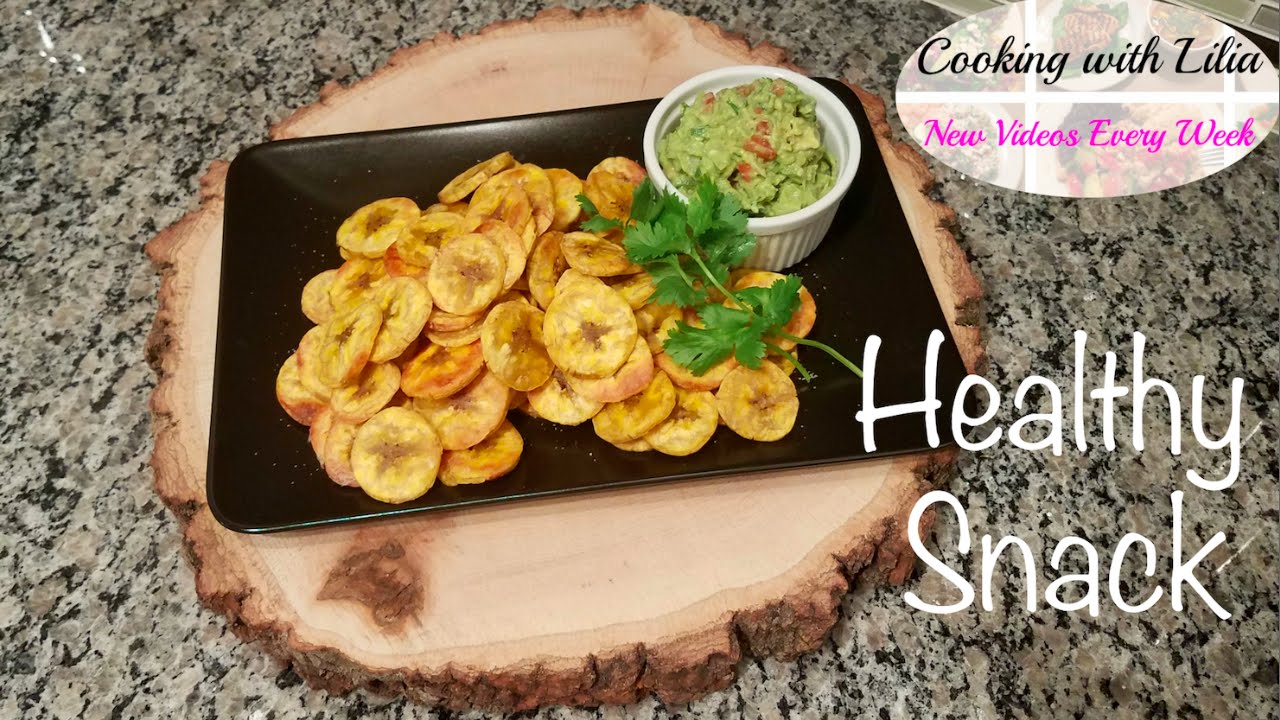 How to Make Plantain Chips - Healthy Snack - Fruit Chips - Super easy ...