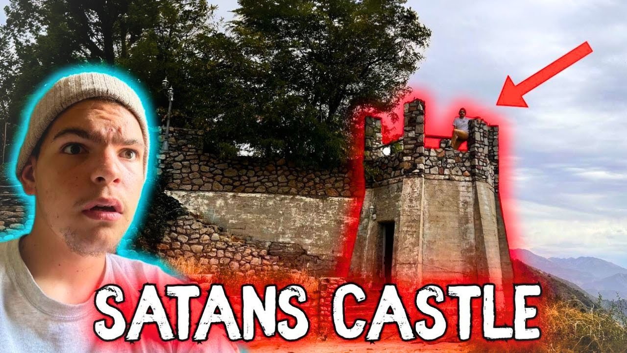 Exploring the Mysterious Satan's Castle *WE GOT CAUGHT* - YouTube