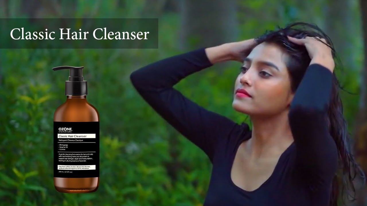 Ozone Signature I Classic Hair Cleanser (Shampoo) I How to Use - YouTube
