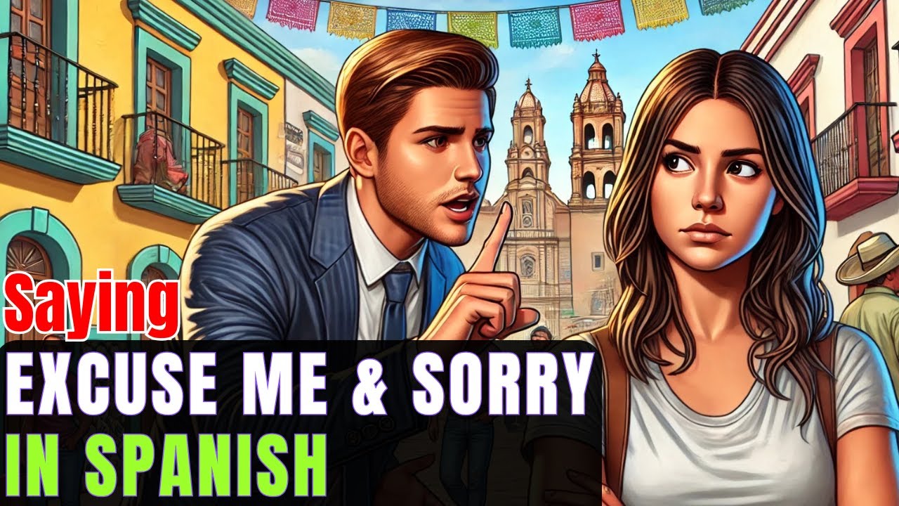 25+ Ways to Say 'Excuse Me' & 'Sorry' in Spanish (Native Speaker Audio ...