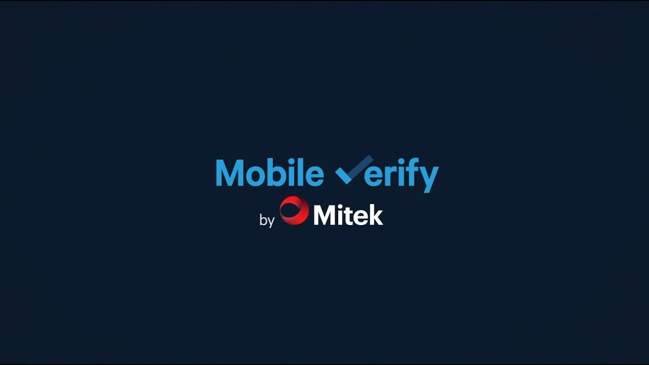 Mobile Verify® explained | Mitek - YouTube