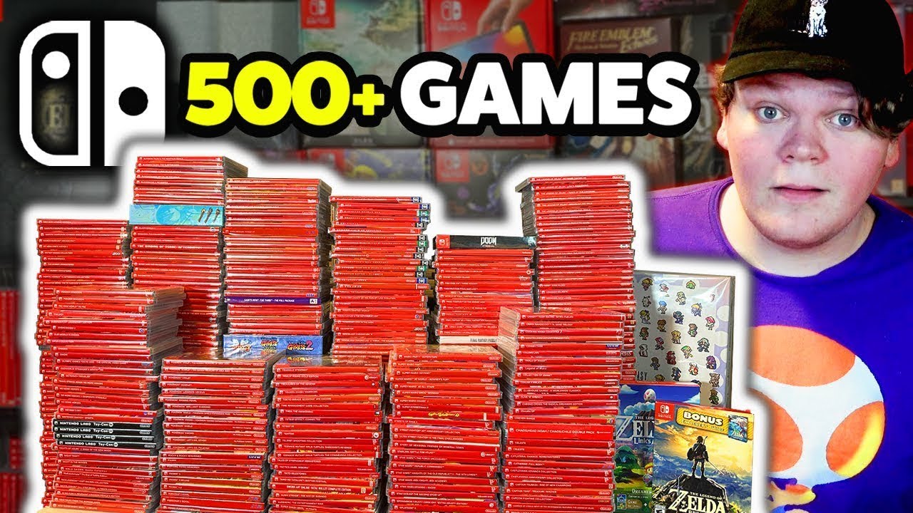 My Entire Nintendo Switch Collection - YouTube