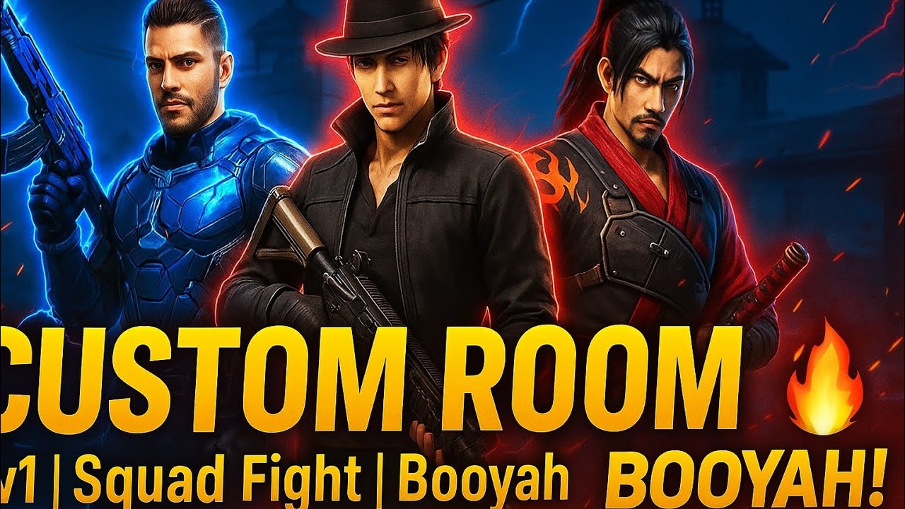Free fire custom room in headshot - YouTube