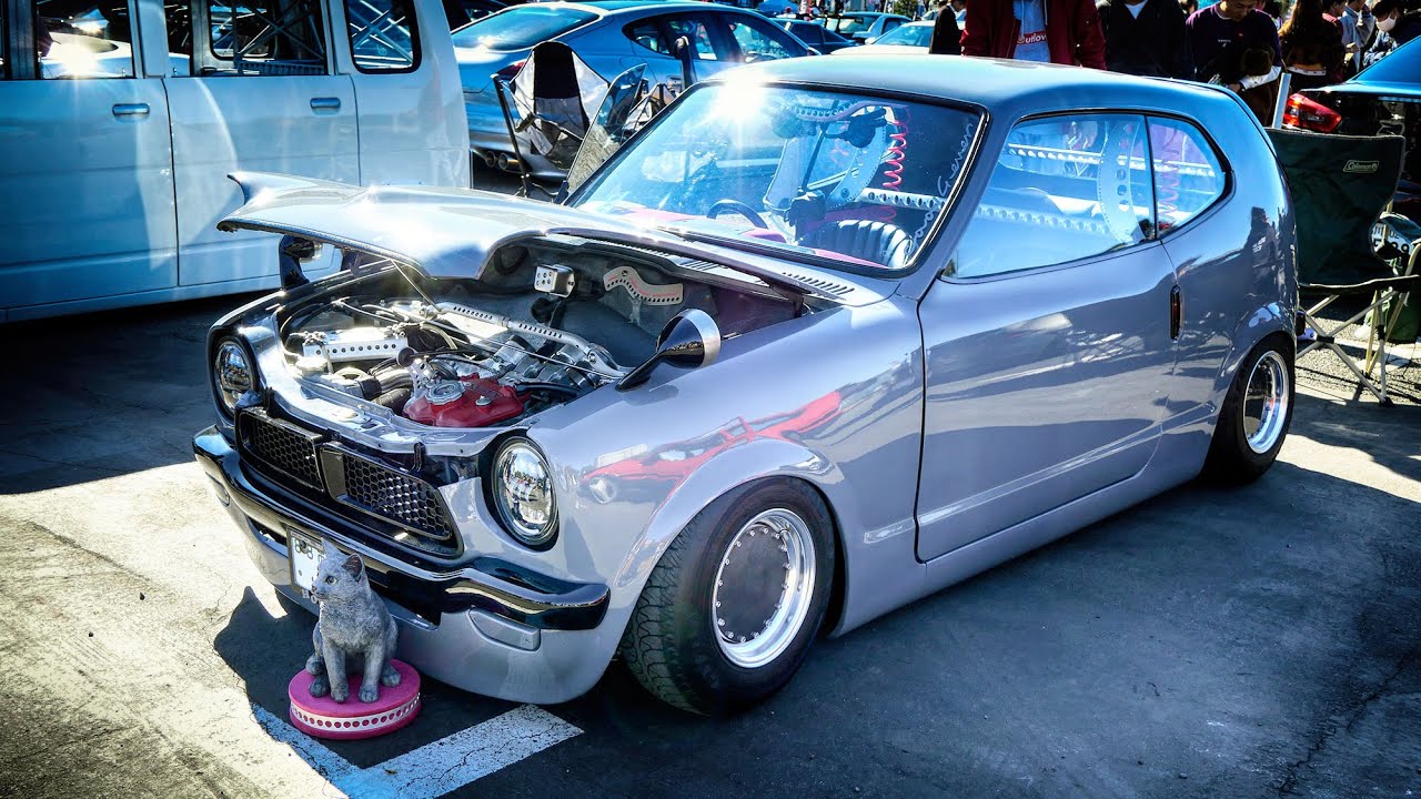 73 HONDA Z 空冷2気筒 OHC Custom Car - YouTube