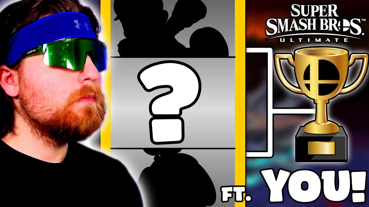 🔴 RANDOM CHARACTER Smash Ultimate TOURNAMENT! (Play-by-Play by ME ...