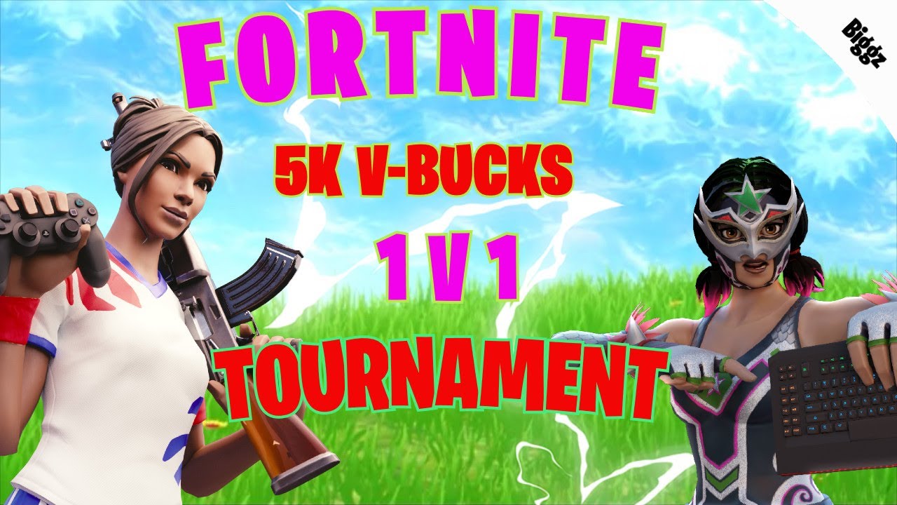 I Hosted a 1v1 Tournament For 5K VBUCKS!! - YouTube