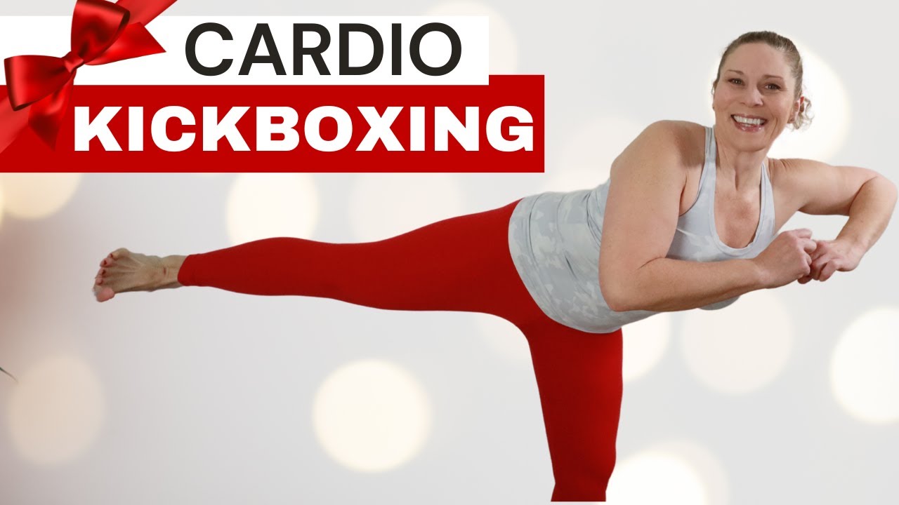 20 MIN CARDIO KICKBOXING WORKOUT - STANDING at HOME WORKOUT (No ...