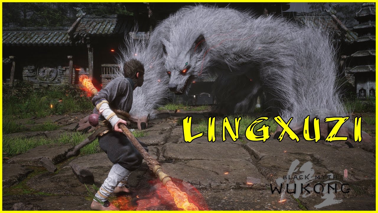 Black Myth Wukong - Lingxuzi Boss Fight - YouTube