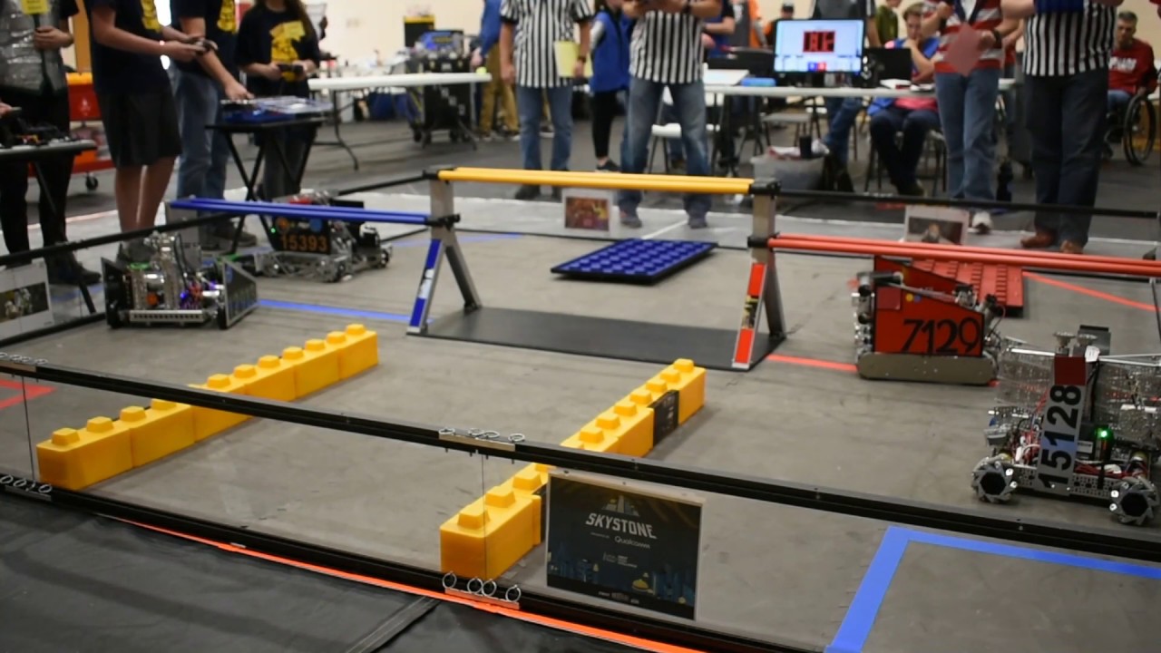 Skystone S IL League 1 Match #5 - Robo Raiders FTC 7129 - YouTube
