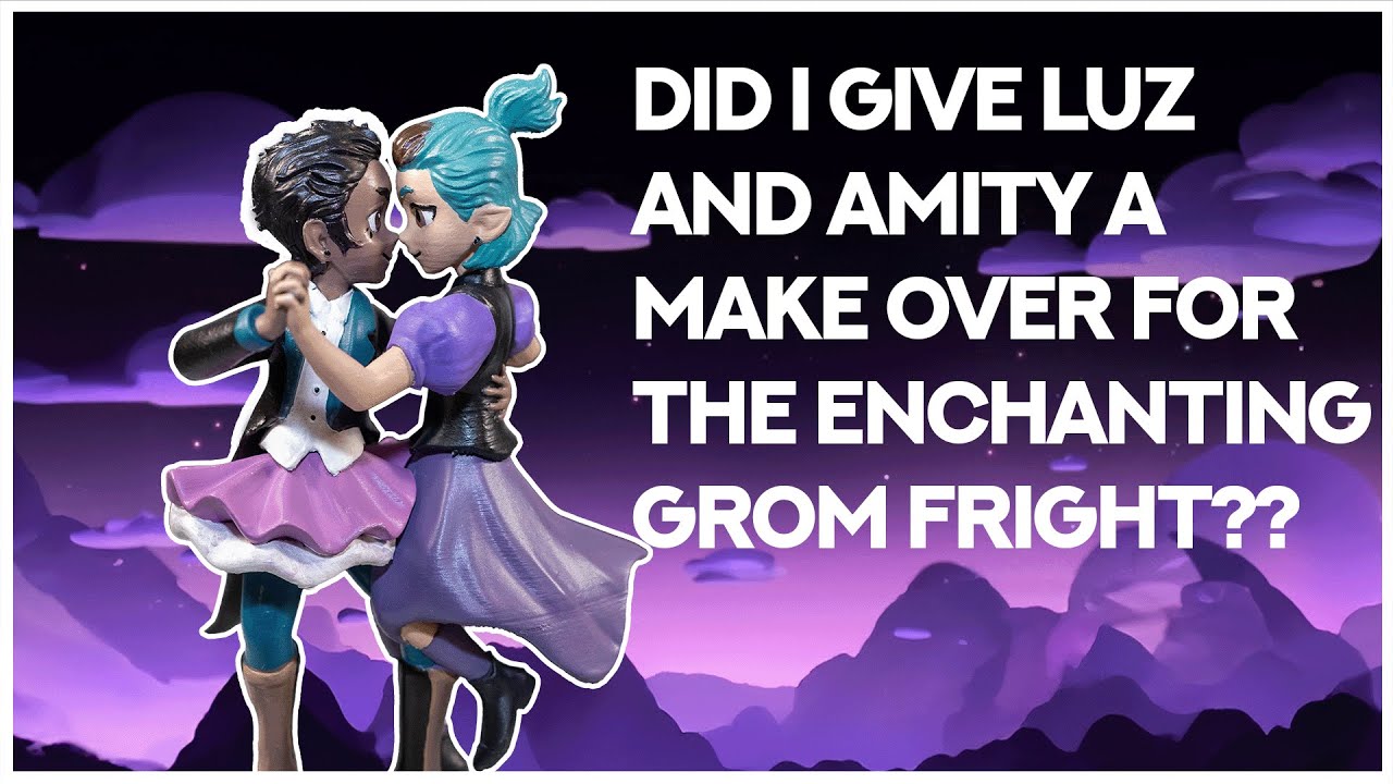 Getting Amity and Luz ready for Grom: The Owl House - YouTube