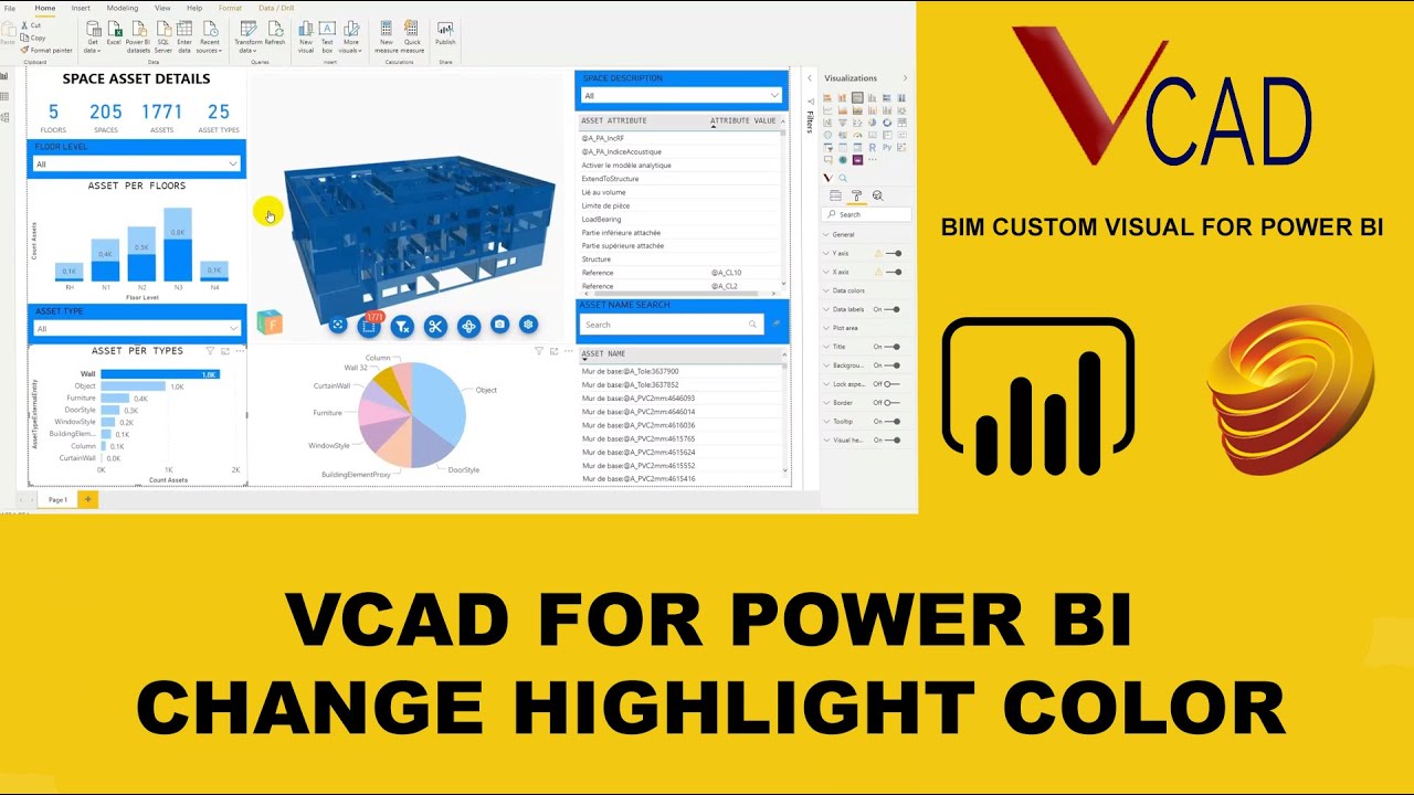 How to change the highlight color of objects - Vcad - YouTube