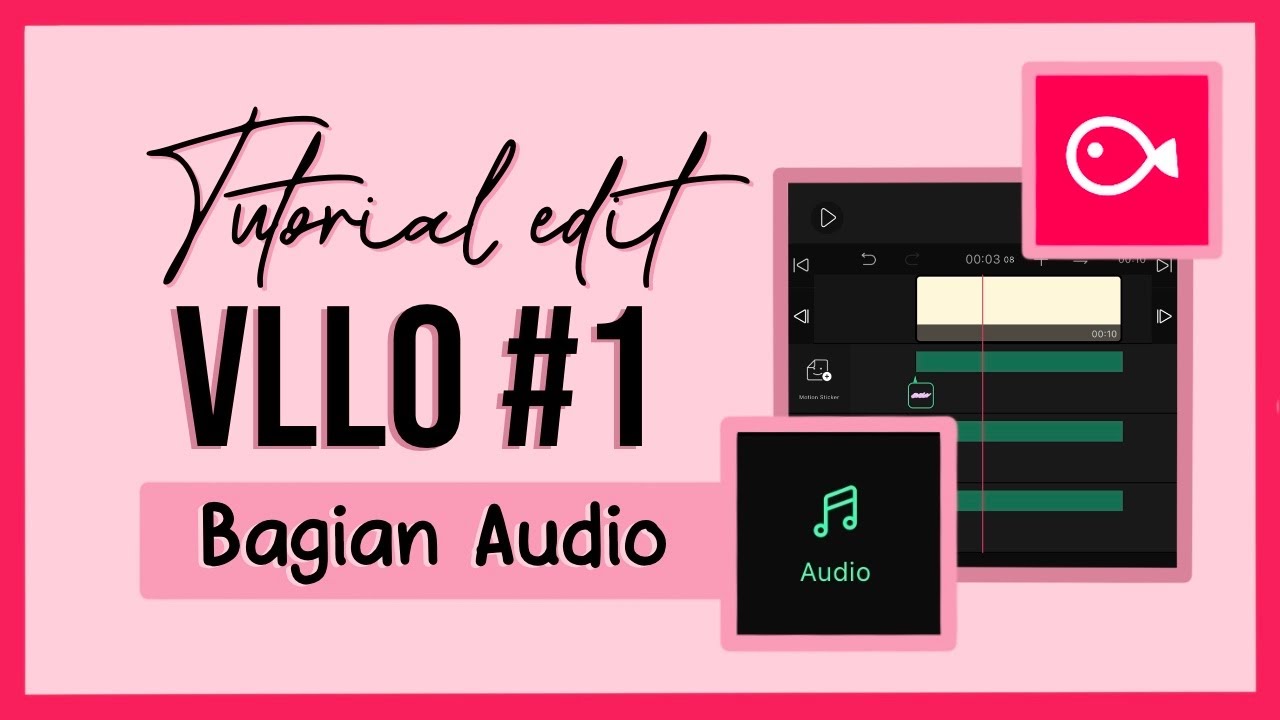 Tutorial Edit Video di VLLO #1 - Bagian Audio - YouTube