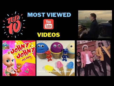 Top 10 Most Viewed Videos on YouTube - YouTube