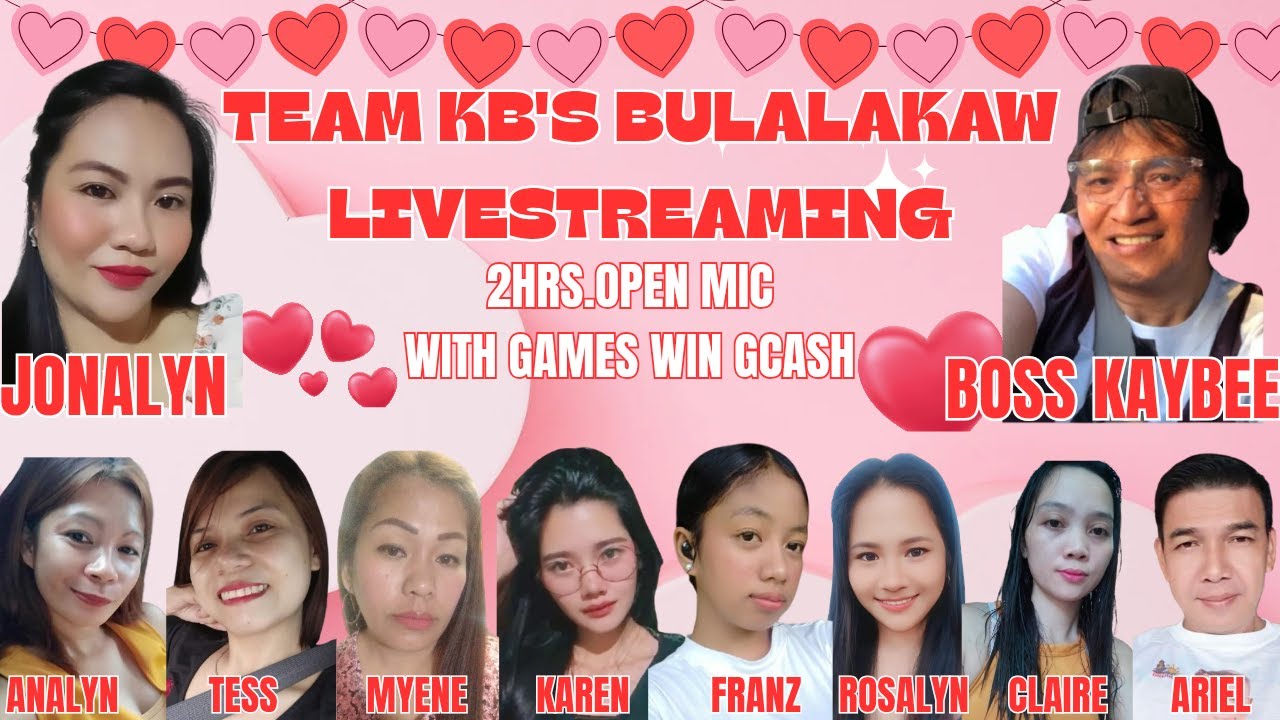 FEB-IBIG 1ST ️2HRS. OPEN MIC WITH GAMES WIN GCASH💲💰💵🥰 - YouTube