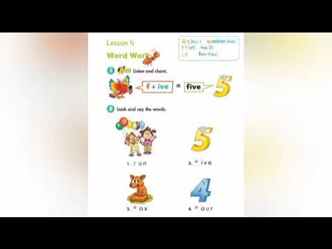 Happy Campers 2 Unit 4 Lesson 4 Word Work - YouTube