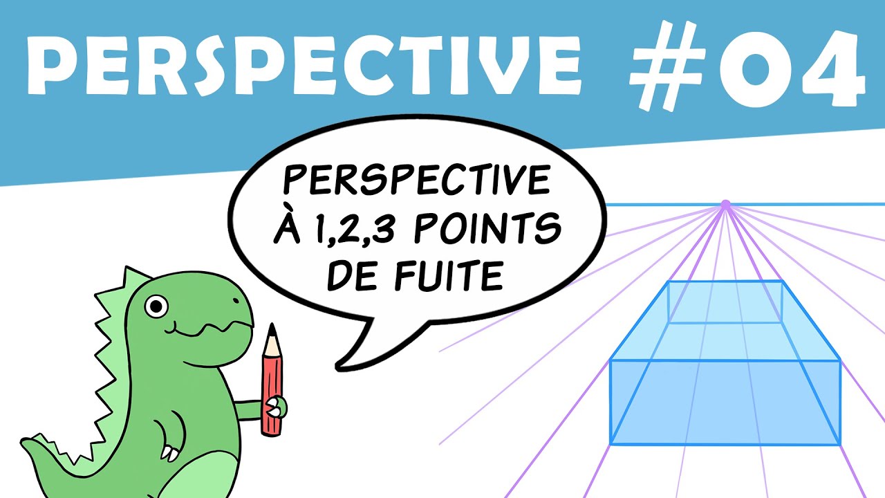 PERSPECTIVE #04 - DESSINER EN 1, 2, 3 POINTS DE FUITE - YouTube