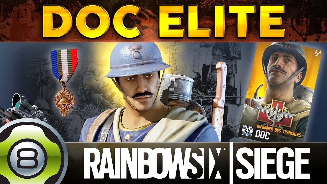 L'UNIFORME ELITE DE DOC 🇫🇷 - Rainbow Six Siege FR - YouTube