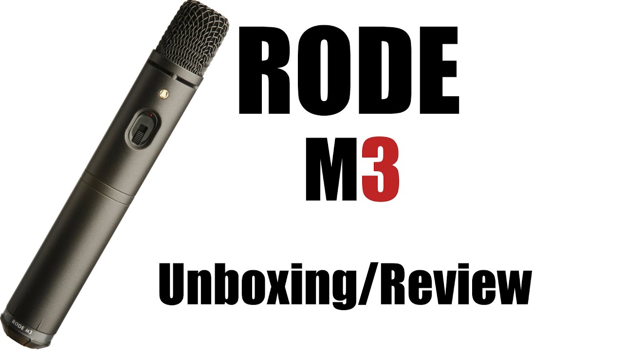 Rode M3 Unboxing & Review | Ger | HD - YouTube