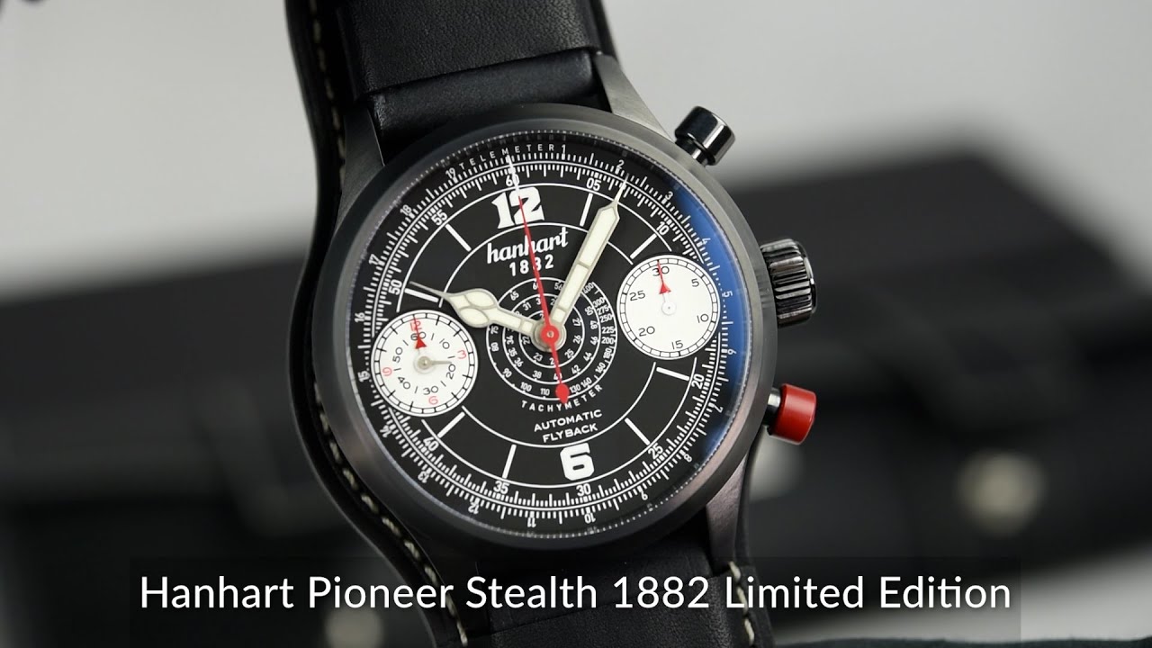 Hanhart Pioneer Stealth 1882 Limited Edition - YouTube