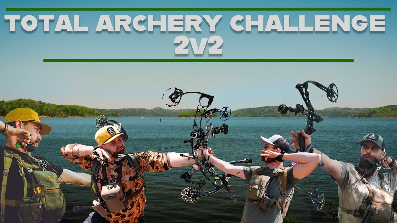 TOTAL ARCHERY CHALLENGE 2V2 BATTLE!! ( Sitka island Oklahoma) - YouTube