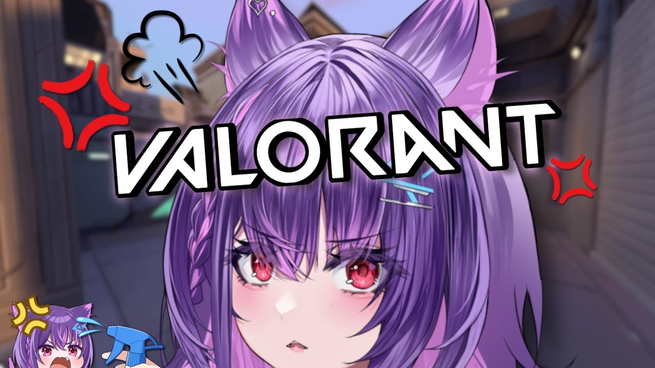 【VALORANT】beware!! angy angwy in valo hehehe【#AngyCatto | VOLs】 - YouTube
