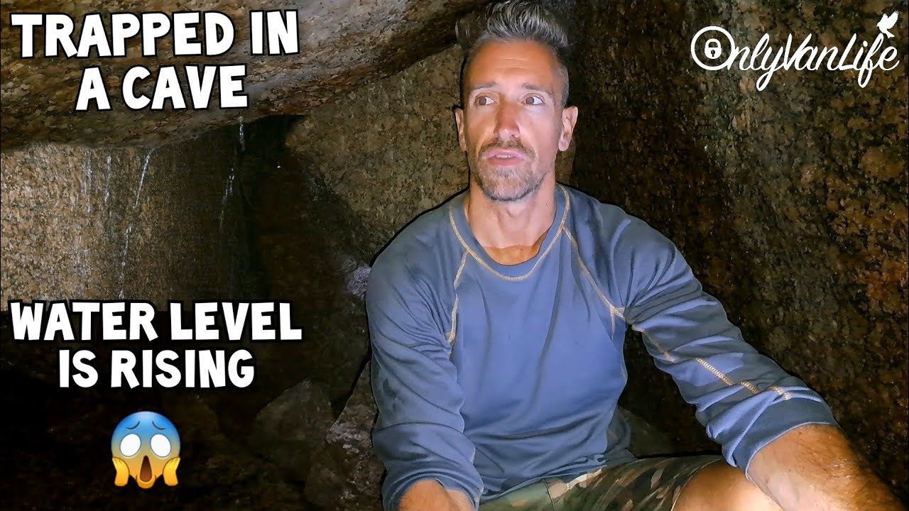 Vanlife haircut & shower, SCARY moment in cave ! cold dip in sweden ...