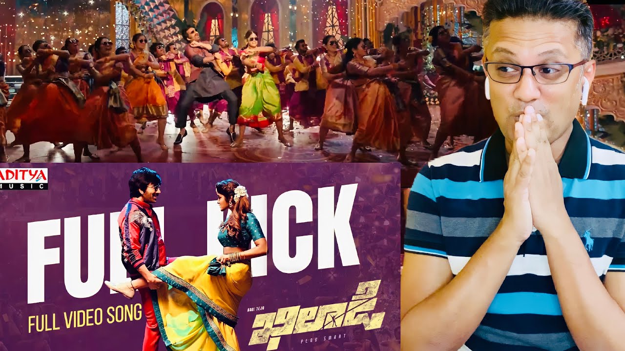 Full Kick Full Video Song Reaction | Khiladi Songs | Ravi Teja, Dimple ...