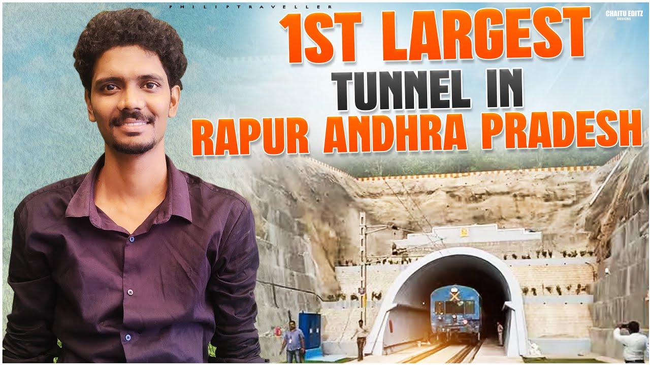 KRISHNAPATNAM TO OBULAVARIPALLI #rapur #tunnel #longest #electrified # ...