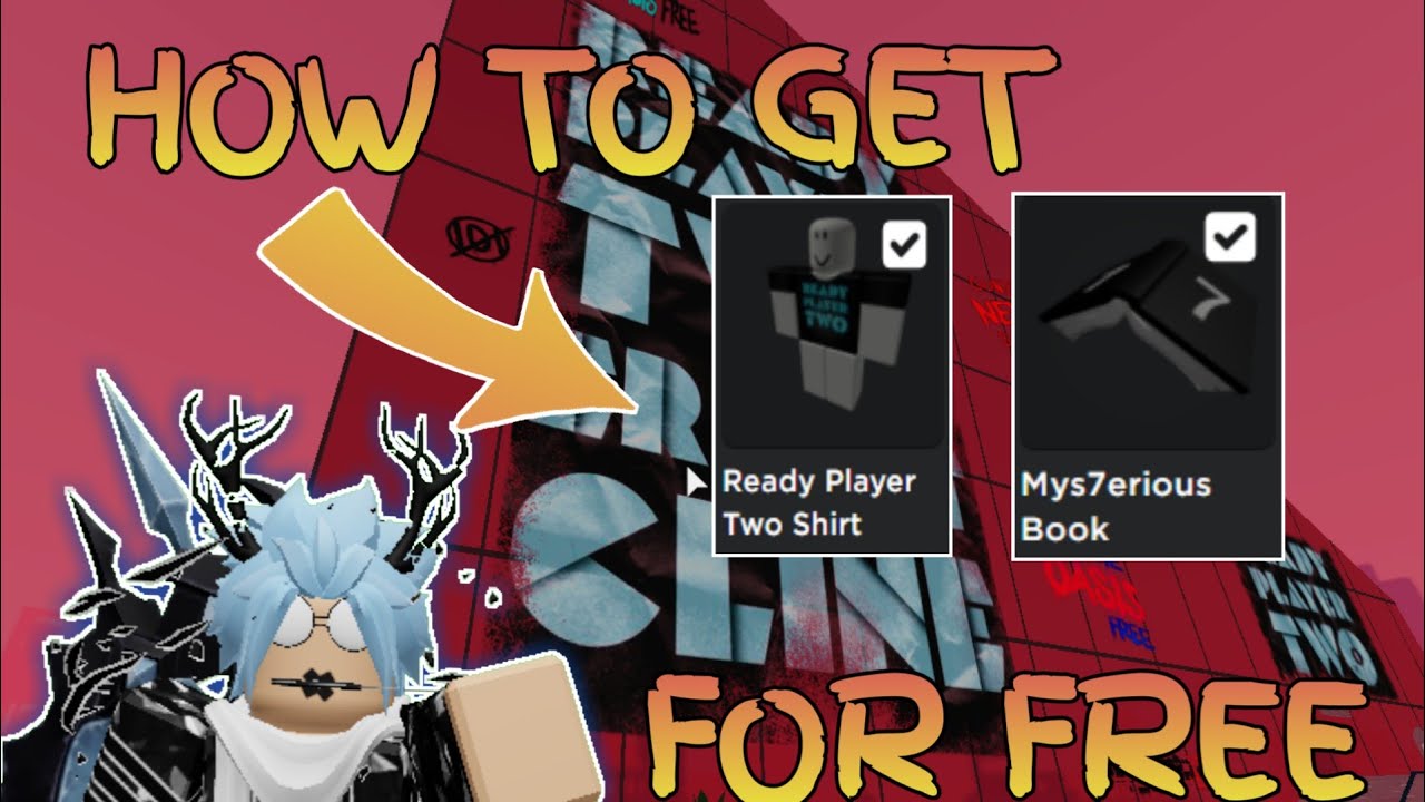 How to Get Ready Player Two Shirt and MYS7ERIOUS BOOK [NEW SECRET GAME ...