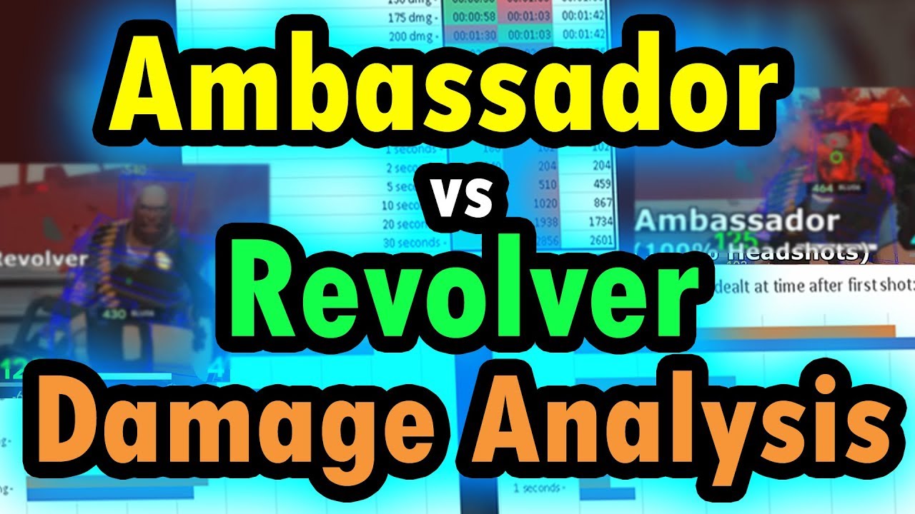 TF2: Ambassador vs Revolver - Tests & Comparison - YouTube