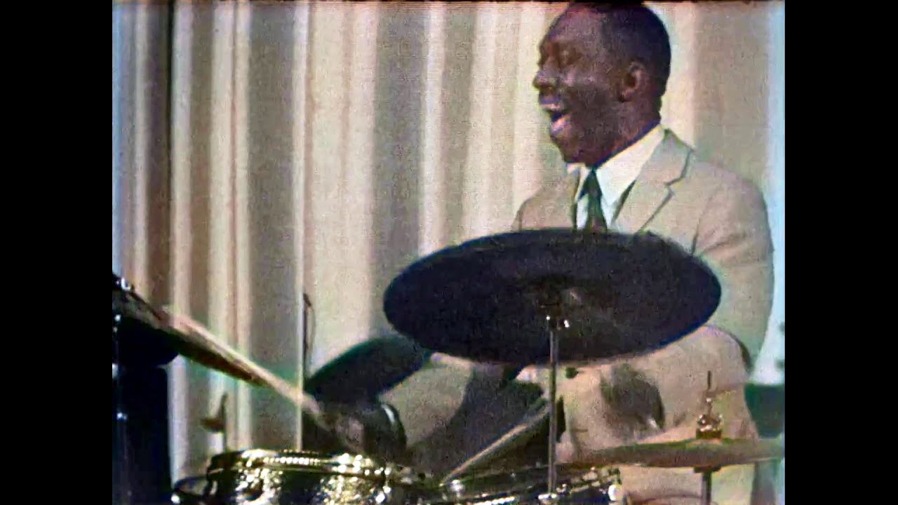 Art Blakey and The New Jazzmen, at the Paris Jazz Festival, november ...